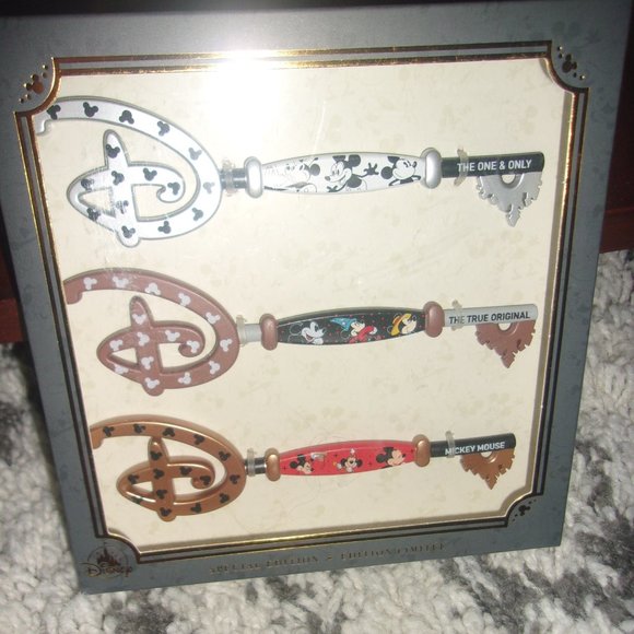 Disney | Accessories | Disney Special Edition Collectible Key Set Of 3 ...